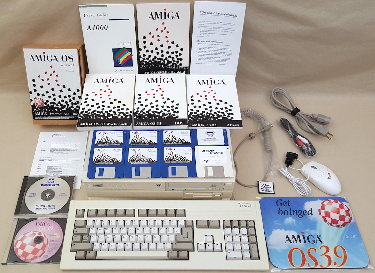 Commodore Amiga 4000 A4000 Desktop Computer - 274MB RAM - 7011666 – My ...