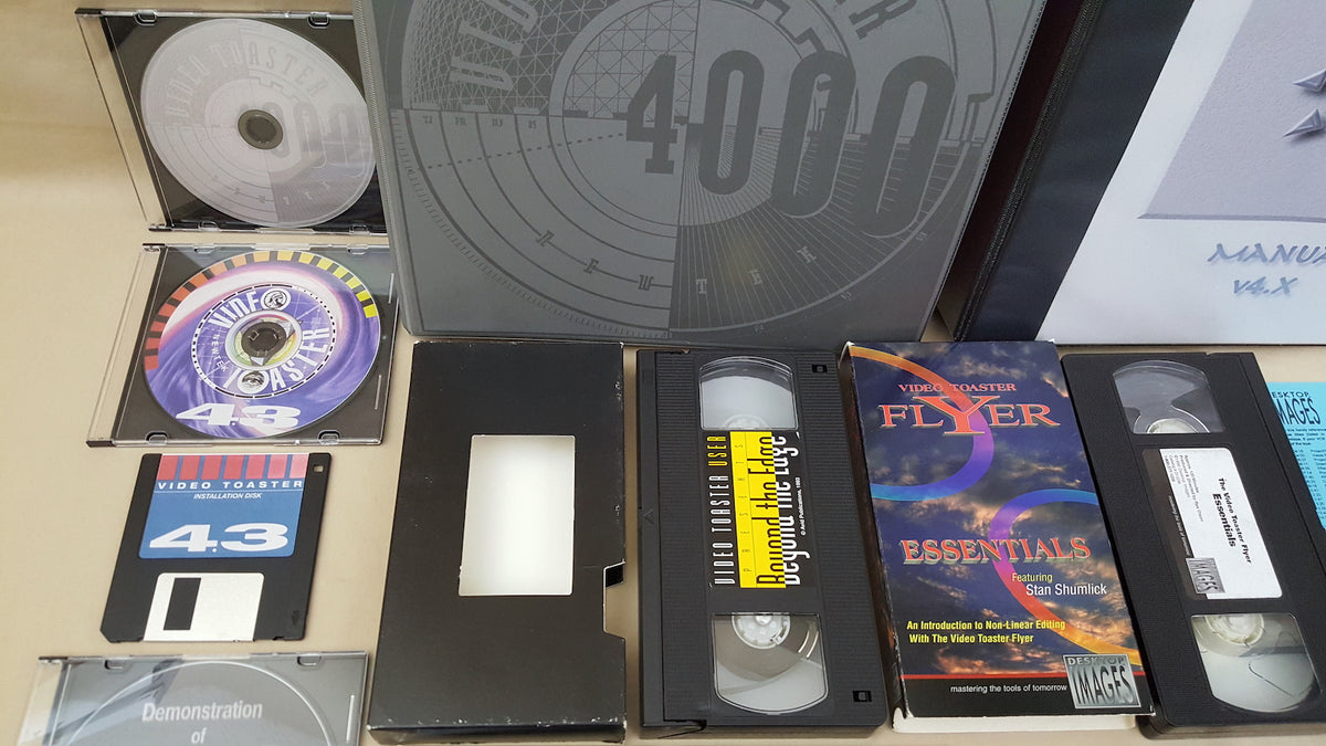 Video Toaster 4000 & Flyer by NewTek & DPS TBC-IV for Commodore Amiga ...