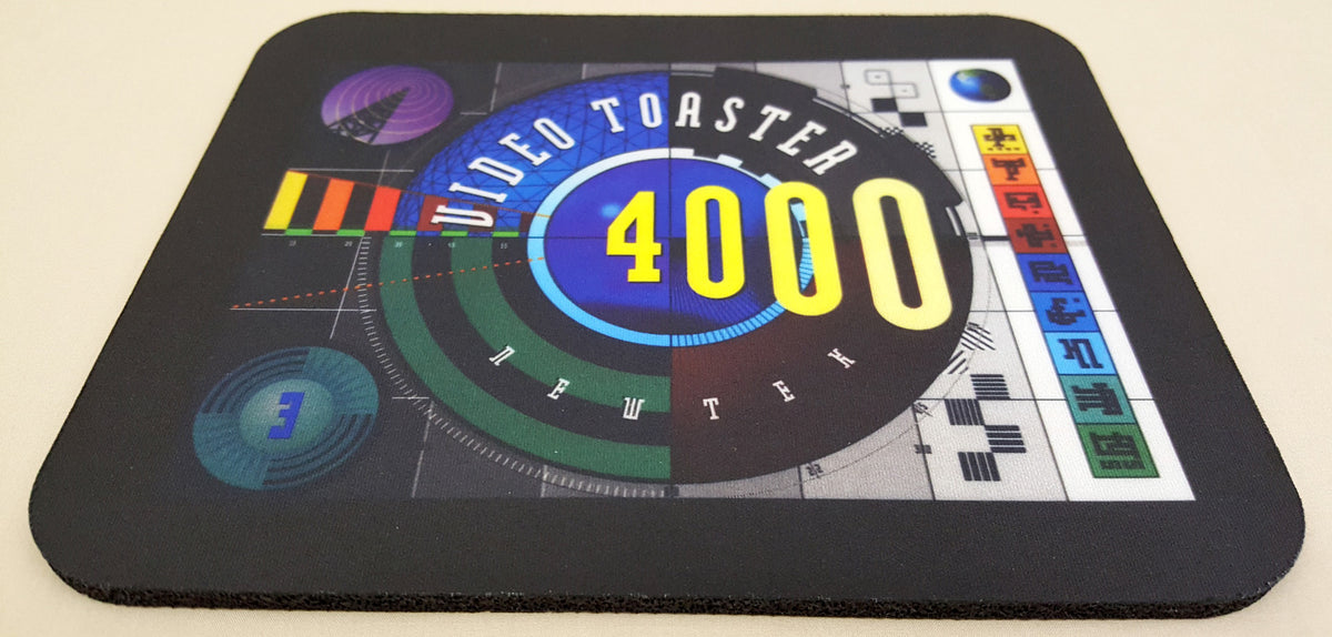 Video Toaster 4000 Mouse Pad for Commodore Amiga Computers – My Amiga Shop