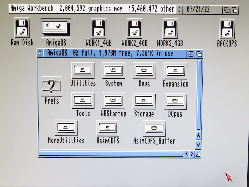 Commodore Amiga 2000 68030 Desktop Computer SCSI2SD RGB2HDMI - HK00087 ...