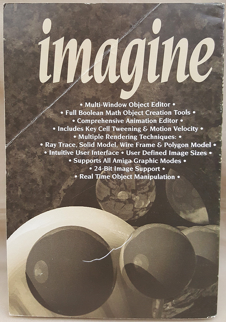Imagine 3D v2.0 - 1992 Impulse Inc. for Commodore Amiga – My Amiga Shop