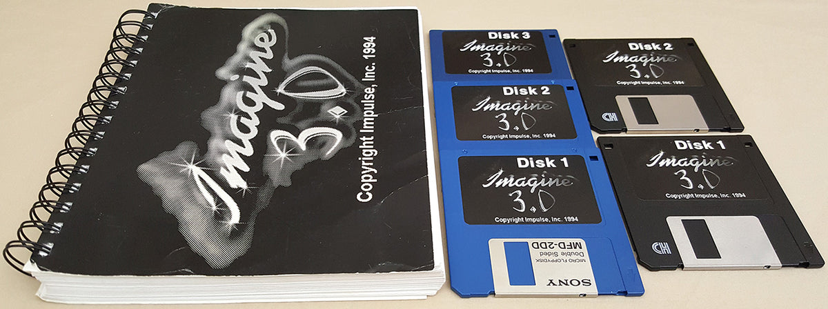 Imagine 3D v3.0 - 1994 Impulse Inc. for Commodore Amiga – My Amiga Shop