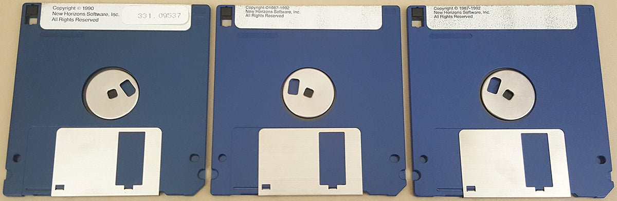 ProWrite v3.3.1 Word Processor Disks ONLY - 1992 New Horizons Software ...