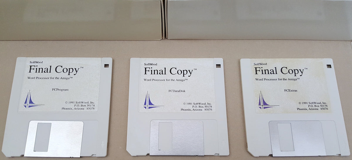 Final Copy v1.3 Revision 2 - 1992 SoftWood Word Processor for Commodor ...